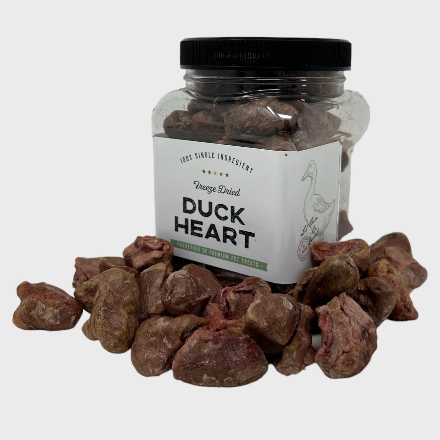 Jacks Premium | USA Sourced Freeze Dried Raw Duck Heart – Jack's Premium